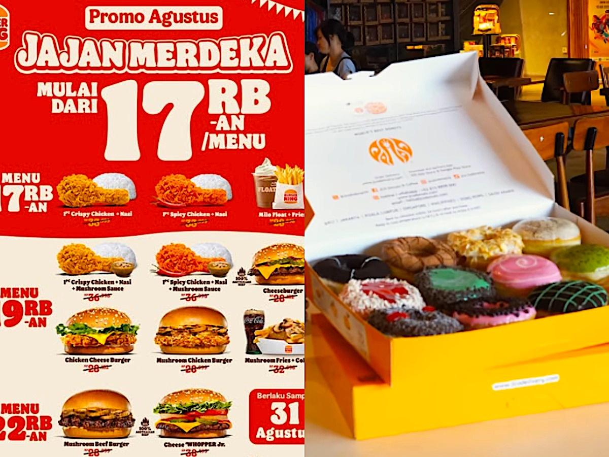 Diskon dan Promo Makanan Hari ini: KFC, JCO, Wingstop, Burger King dll ...