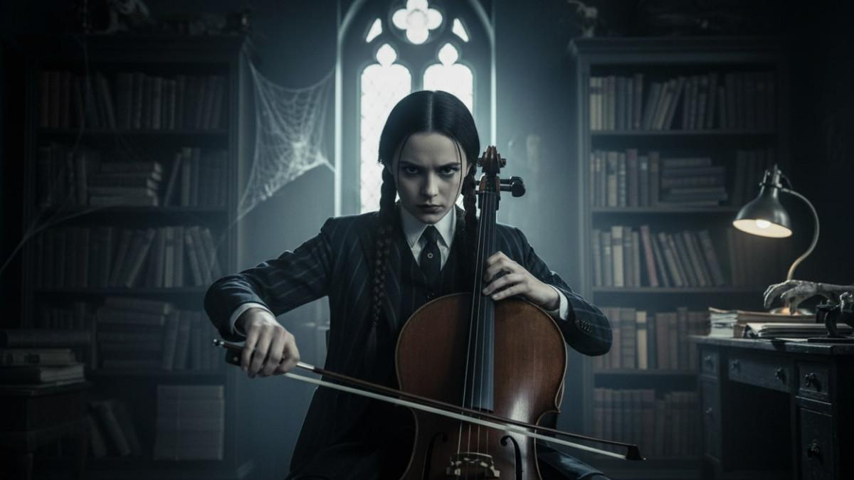 5 Prompt Gemini AI untuk Edit Foto Style Gotik ala Wednesday Addams ...