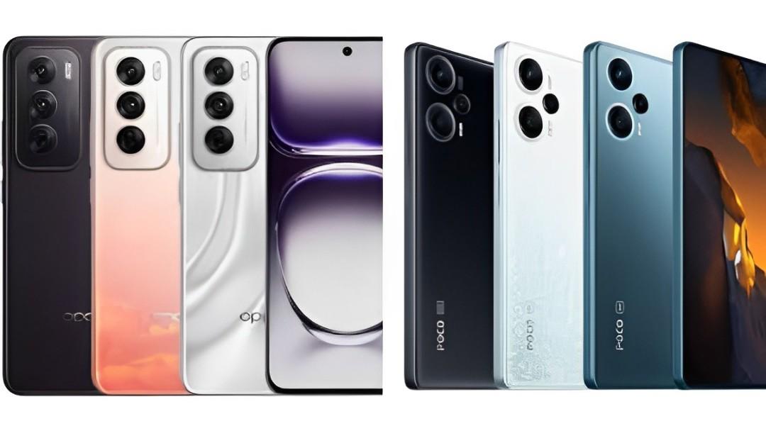 Perbandingan Spesifikasi dan Harga Terbaru HP Oppo Reno12 5G Vs POCO F5 ...